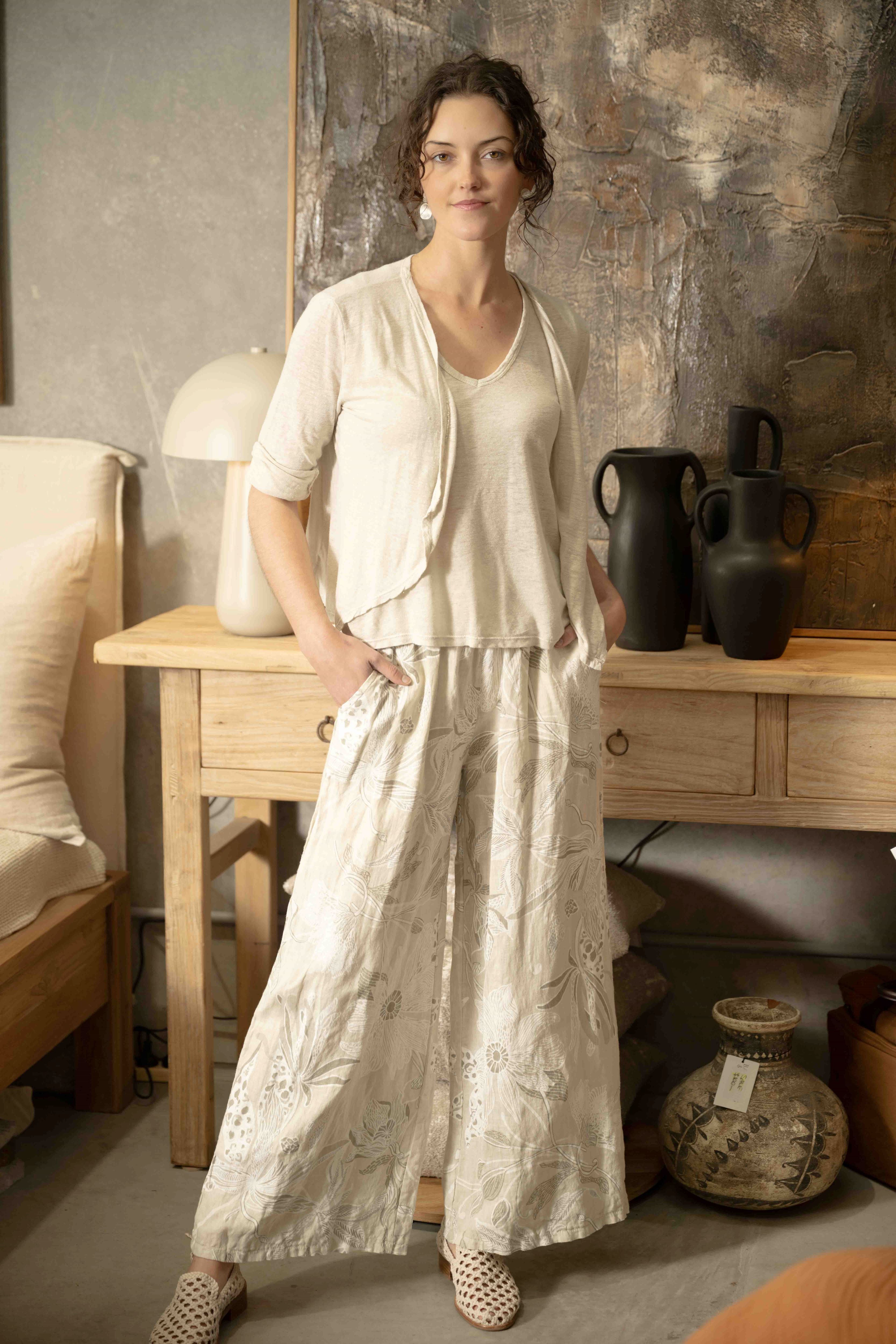 Rattani Pant | Beige – Portofino Clothing